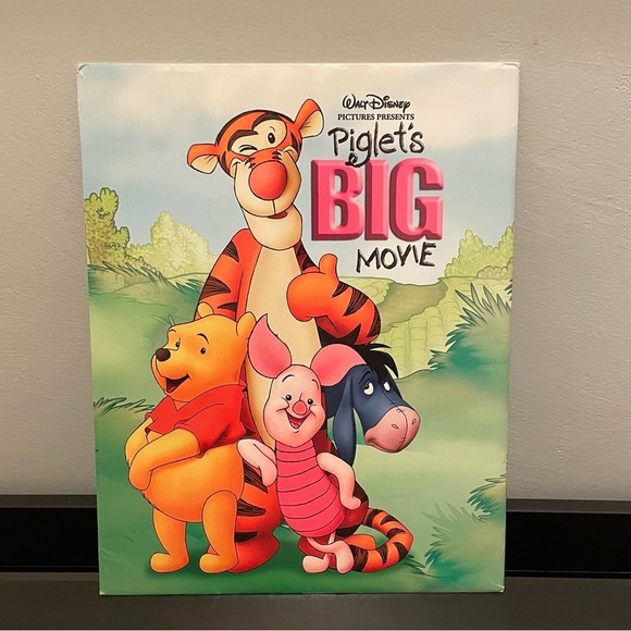 Disney | Art | Disney Piglets Big Movie Lithograph Portfolio | Poshmark